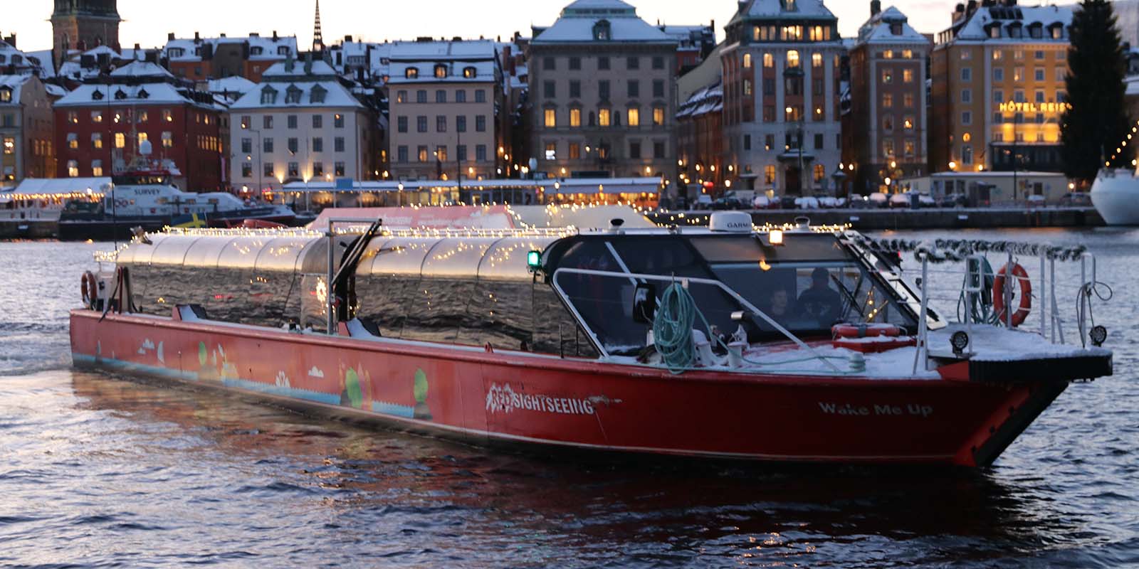 Entdecken Sie Stockholms Winterwunderland mit dem Boot | Redsightseeing